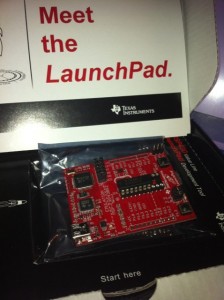 TI LaunchPad: First Impressions. – alexw